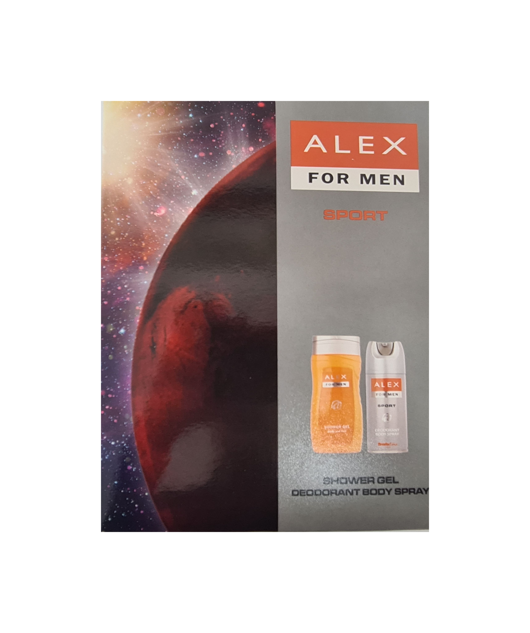 ALEX SET SPORT (DEZODORANS 150ML+KUPKA 250ML) – DVG Company